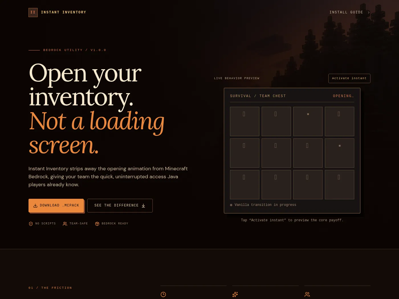 Instant Inventory Access