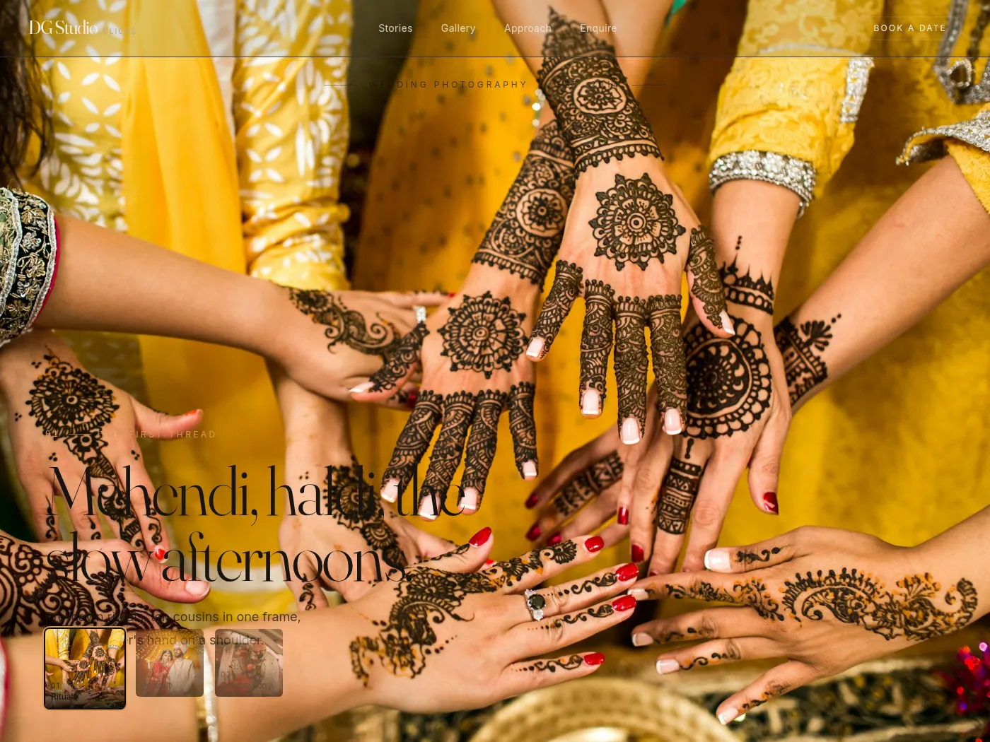 Wedding Moments Animation Site