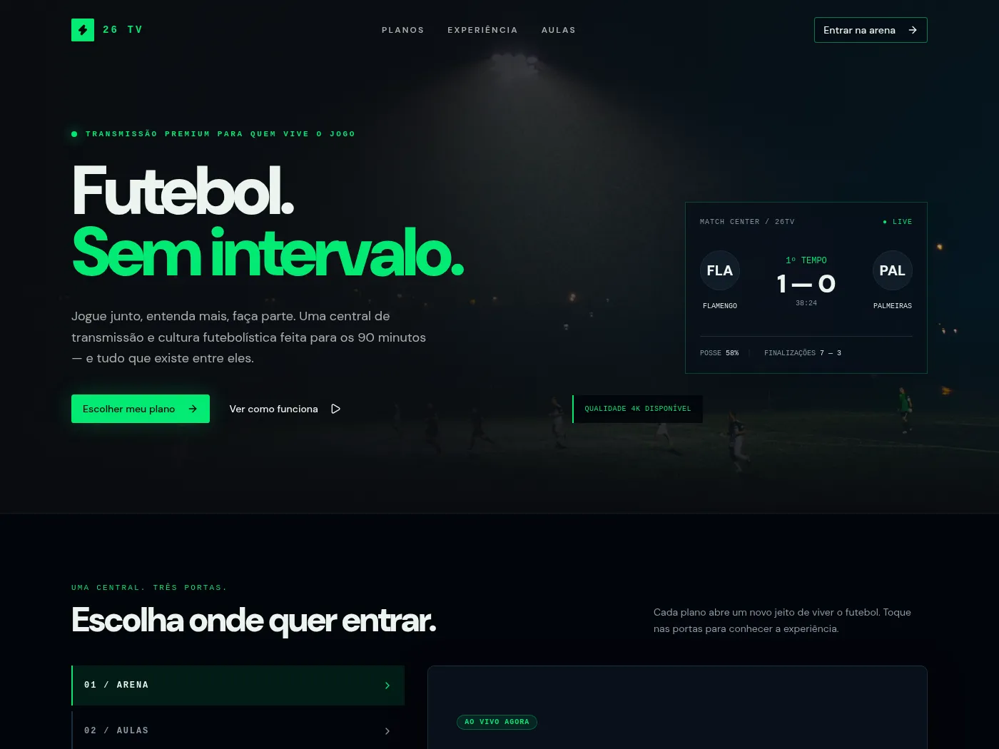 26 TV Football Hub