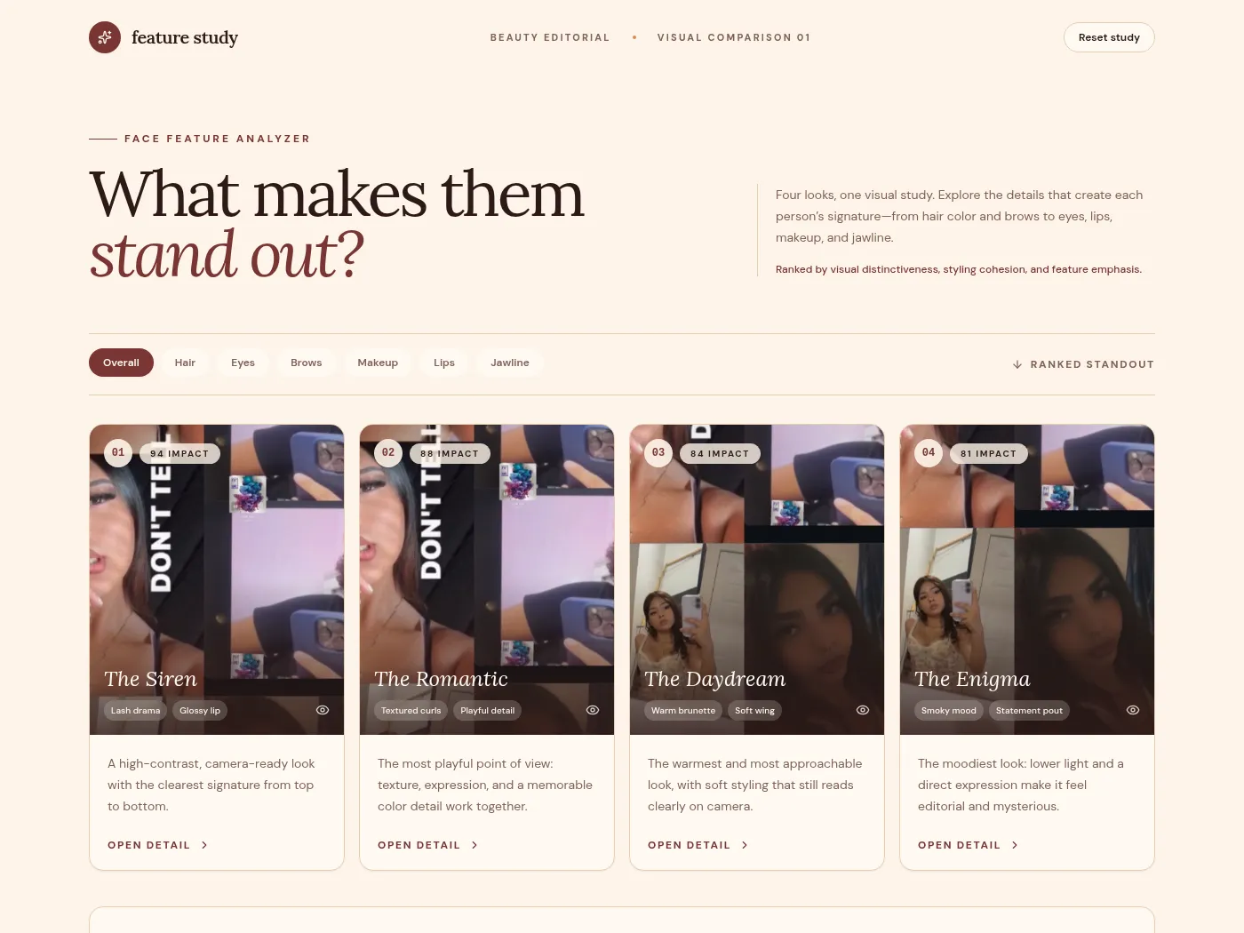 Face Feature Analyzer