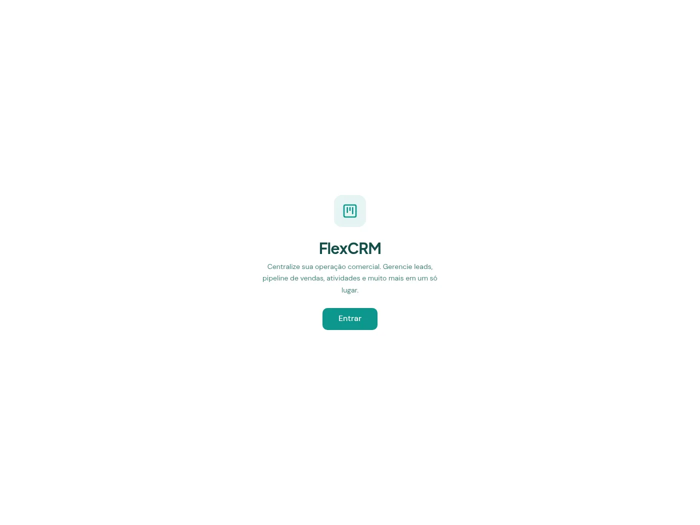 CRM Flexível Multi-Tenant