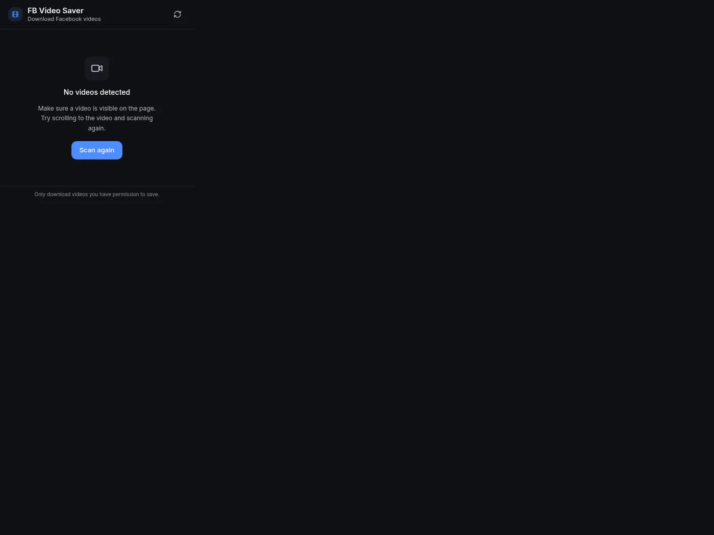 FB Video Saver