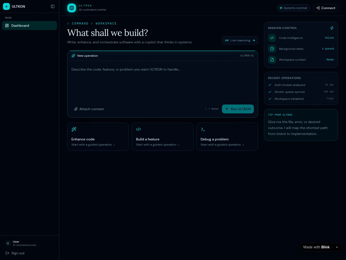 Ultron AI Assistant