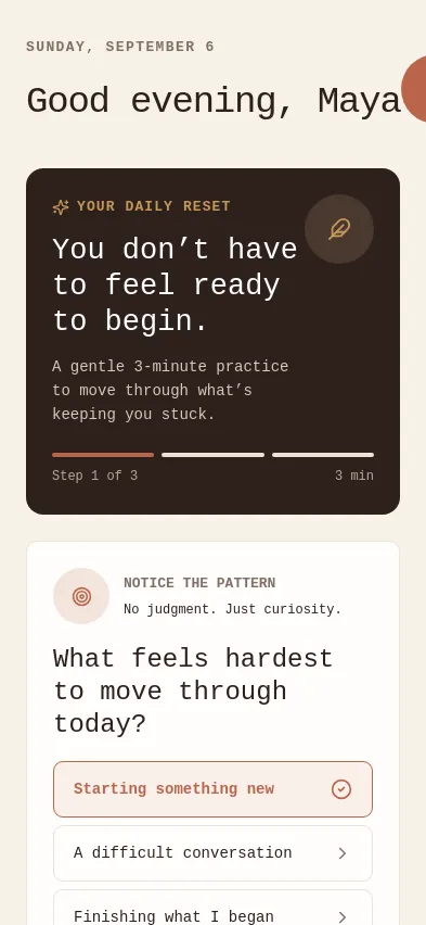 Mindset Mastery App