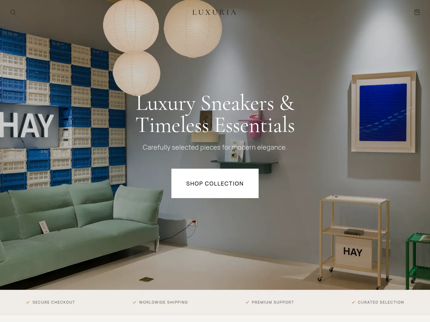 LuxuryShowroom E-Commerce