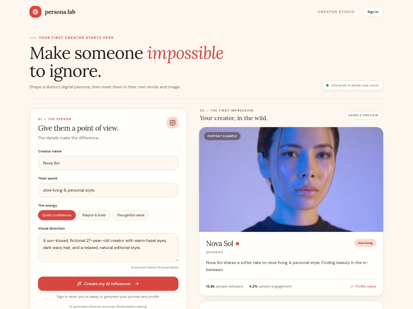 AI Influencer Engine