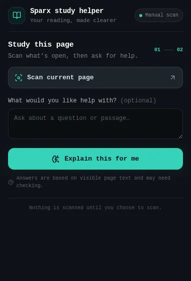 Sparx AI Helper