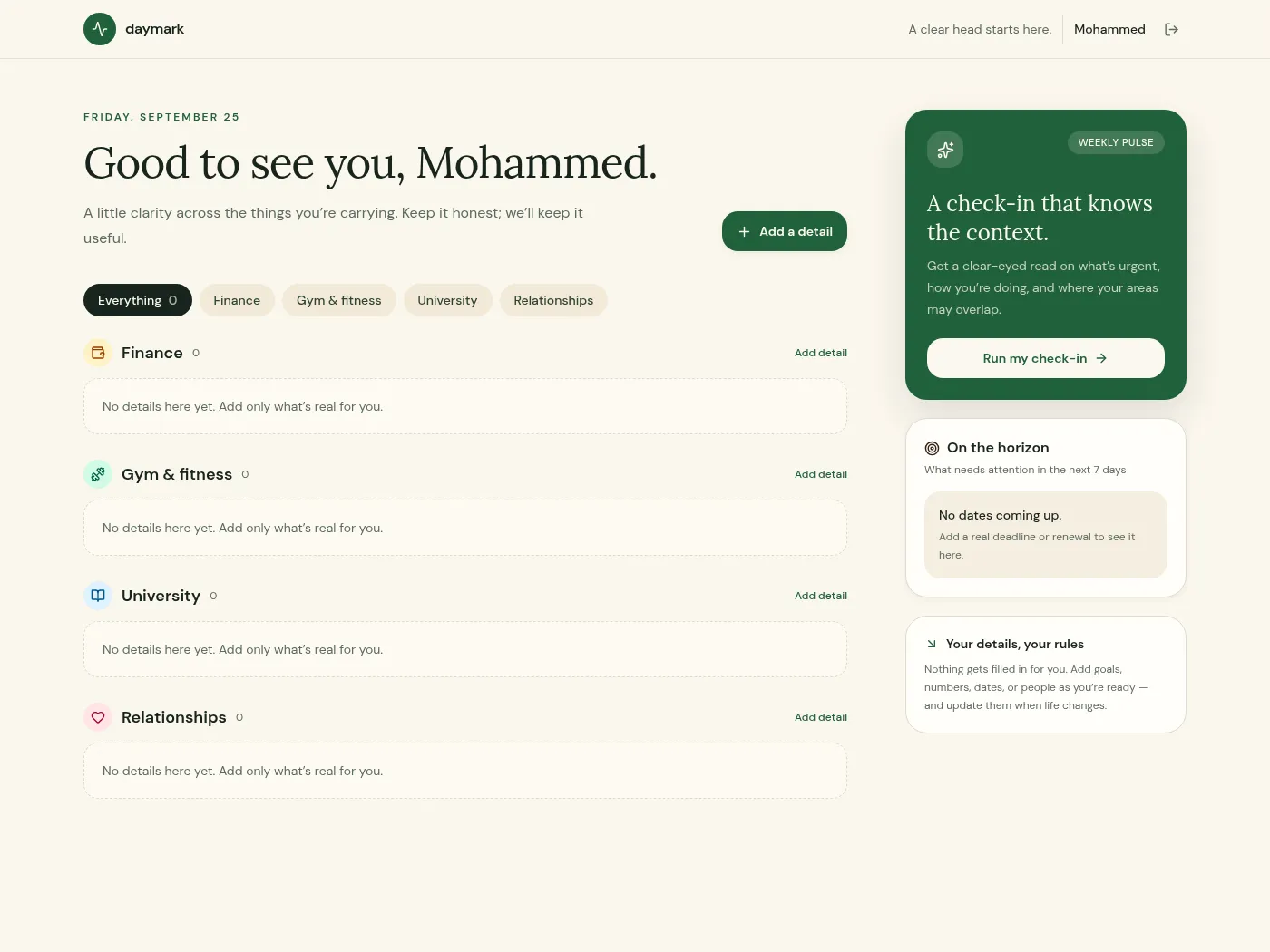 AI Life Organizer