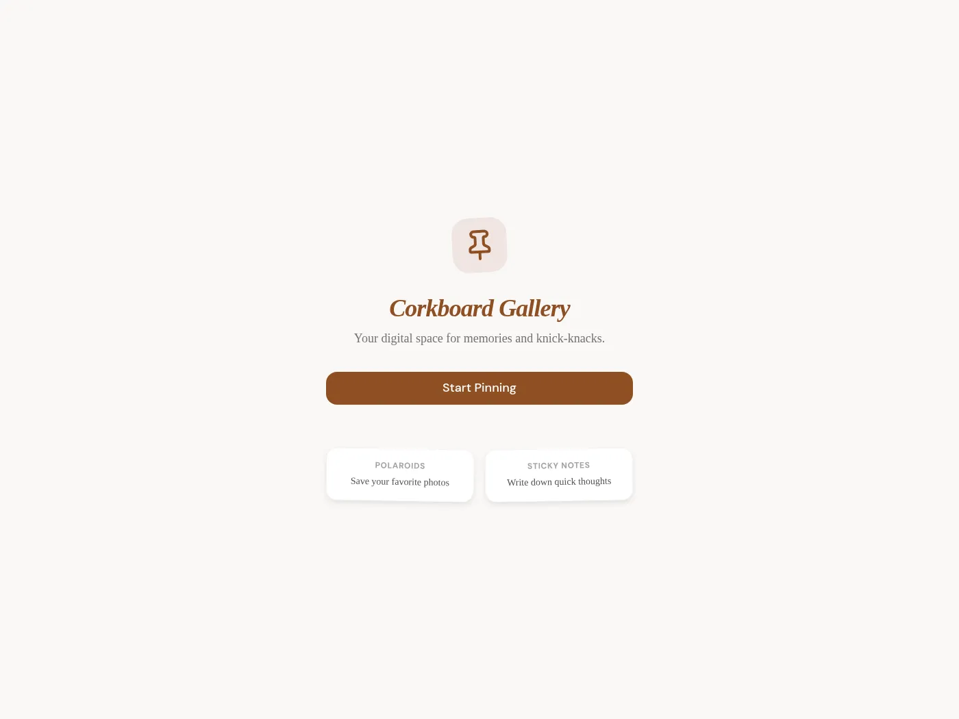 Corkboard Gallery