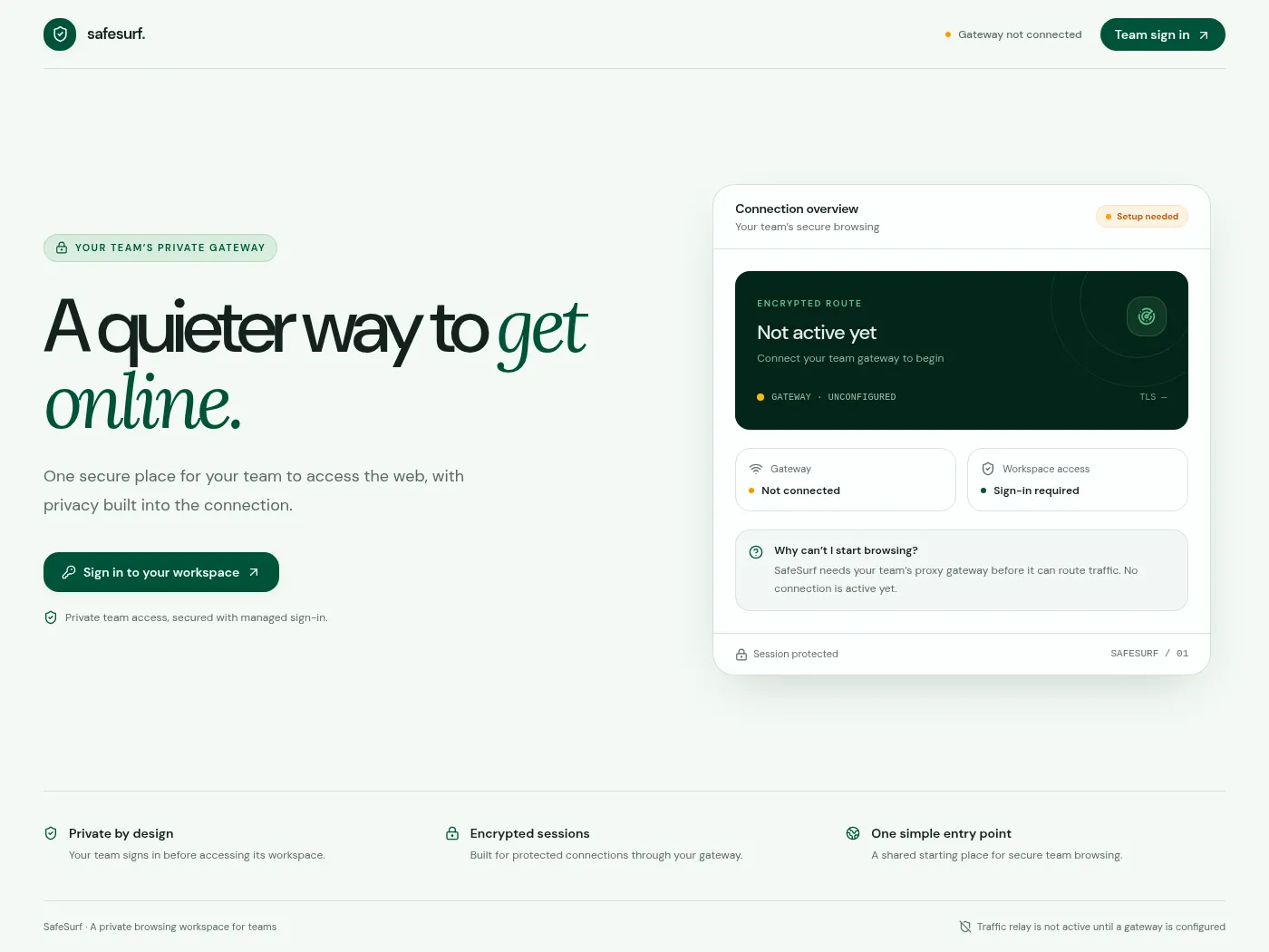 SafeSurf Proxy Portal