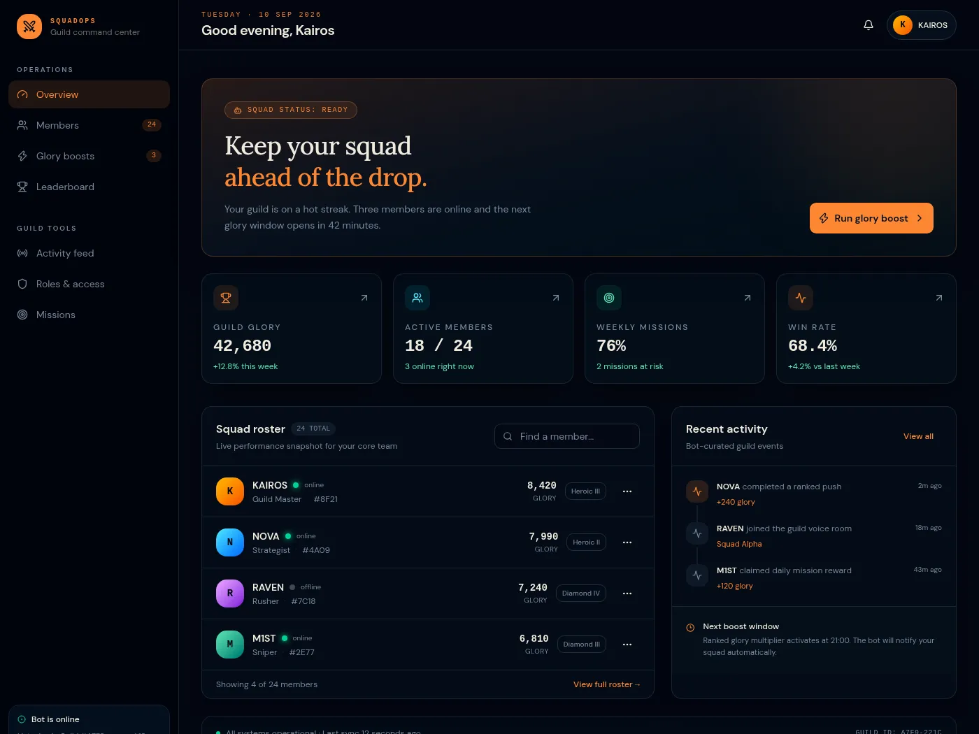 Freefire Guild Bot