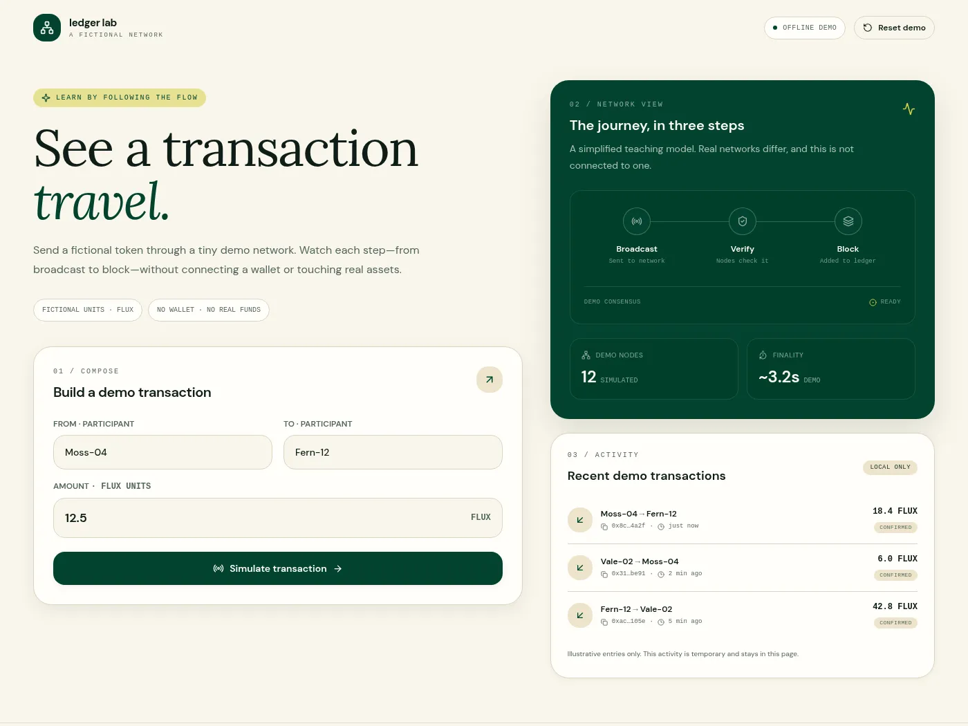 CryptoSim Wallet Web