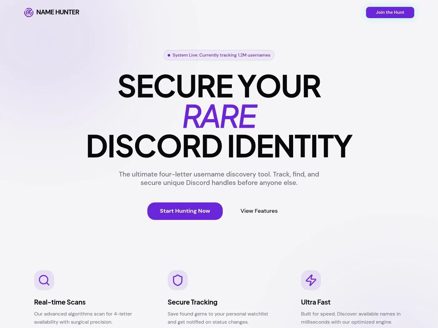Discord Name Hunter