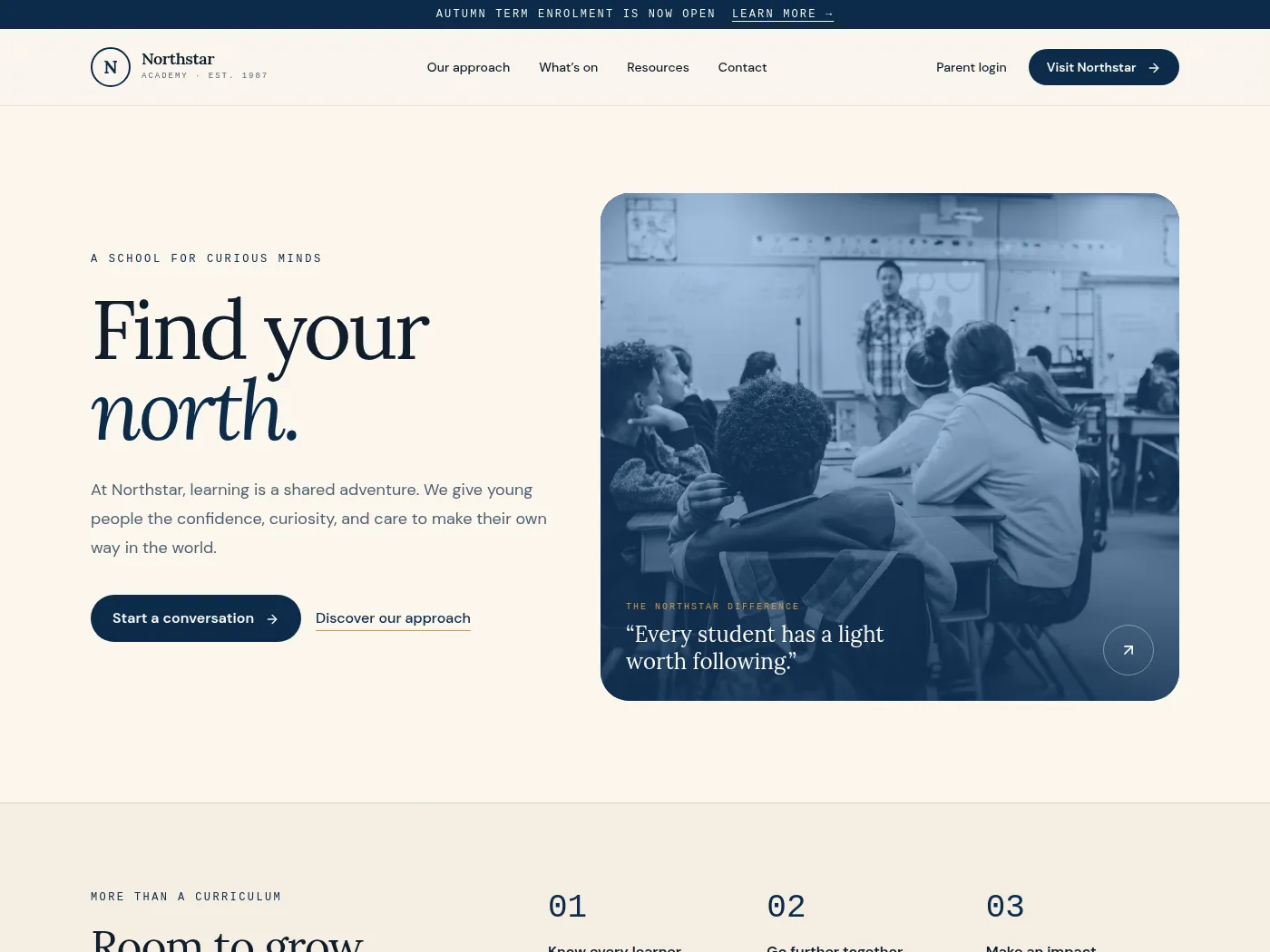 School Portal Website