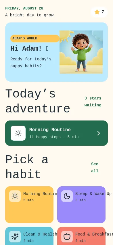 Adam's Good Habits World