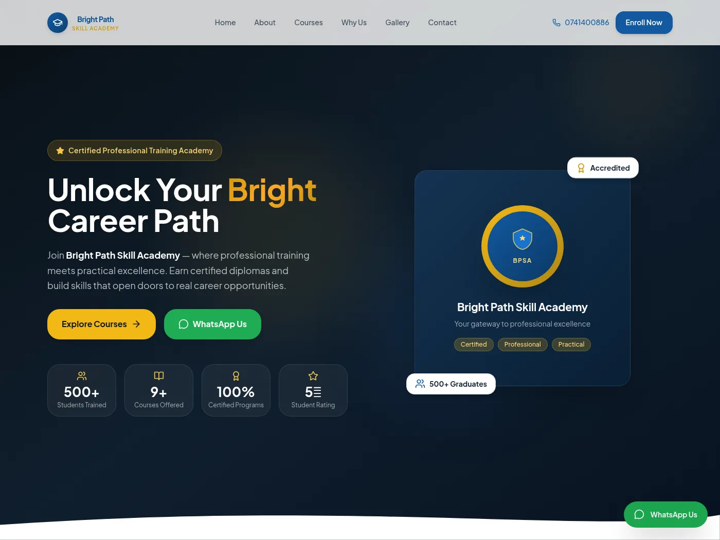 Business Pro Landing Page