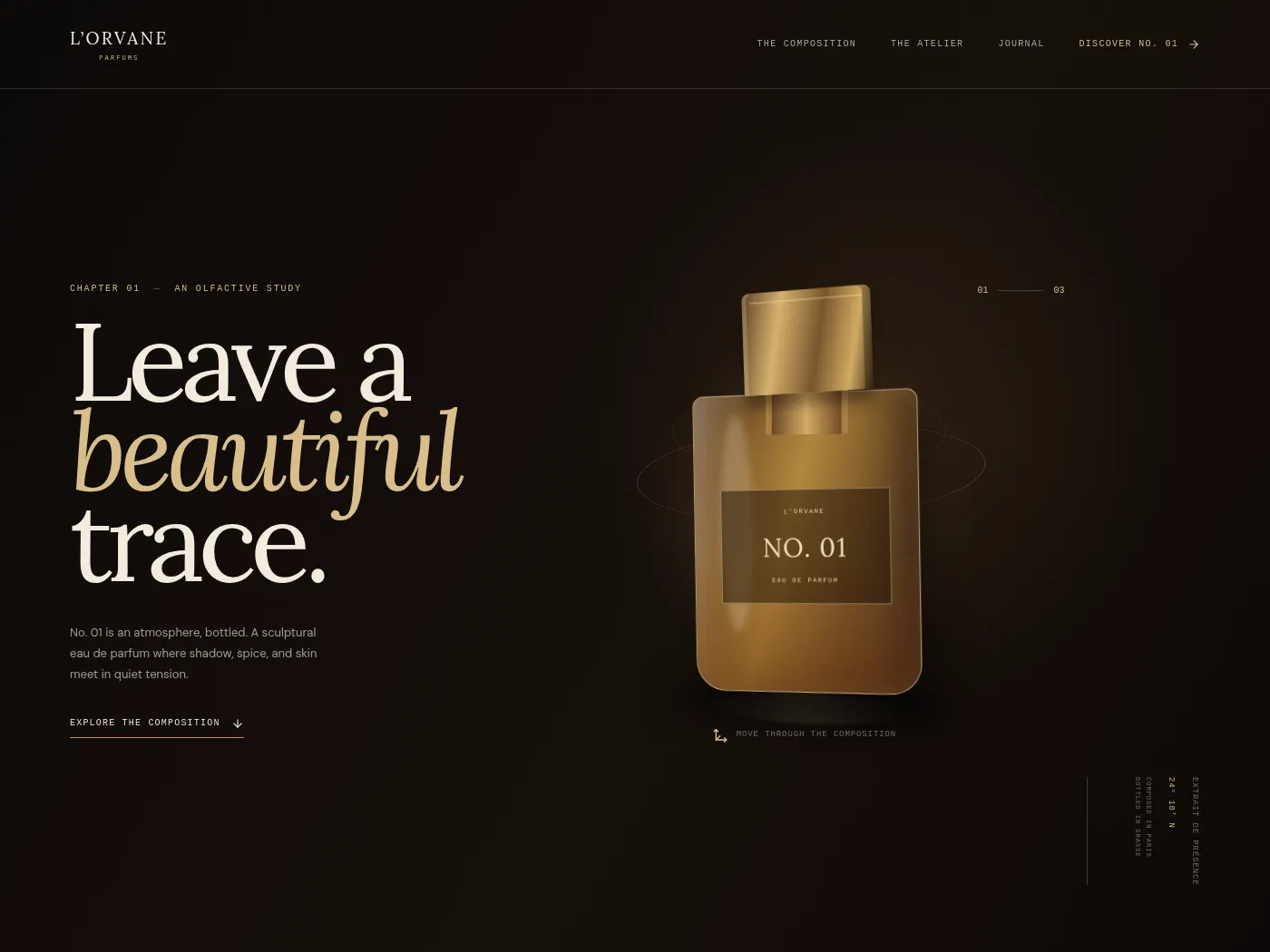 L'Orvane 3D Perfume Brand