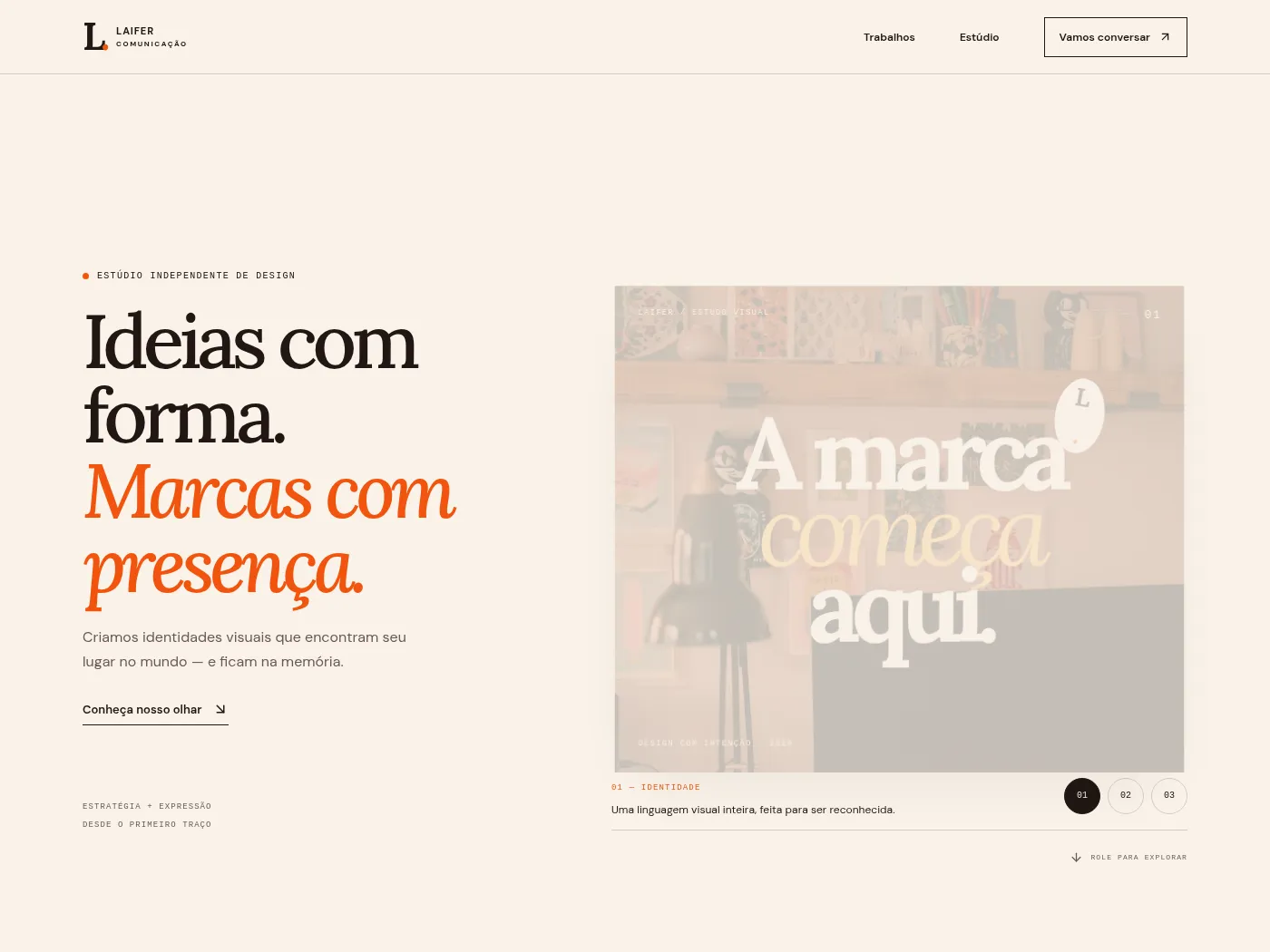 Laifer Comunicação Site