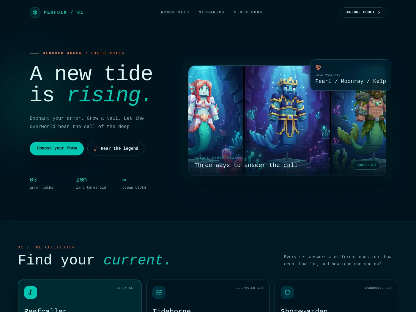 Merfolk Armor Addon