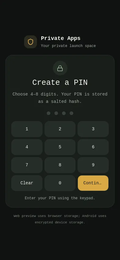 Private Apps Locker