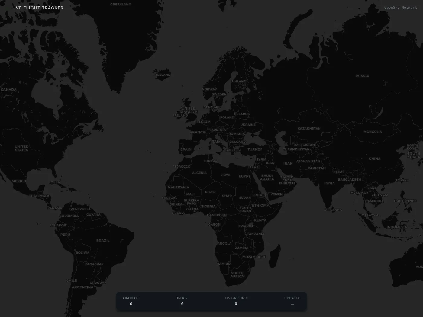 Live Flight Tracker