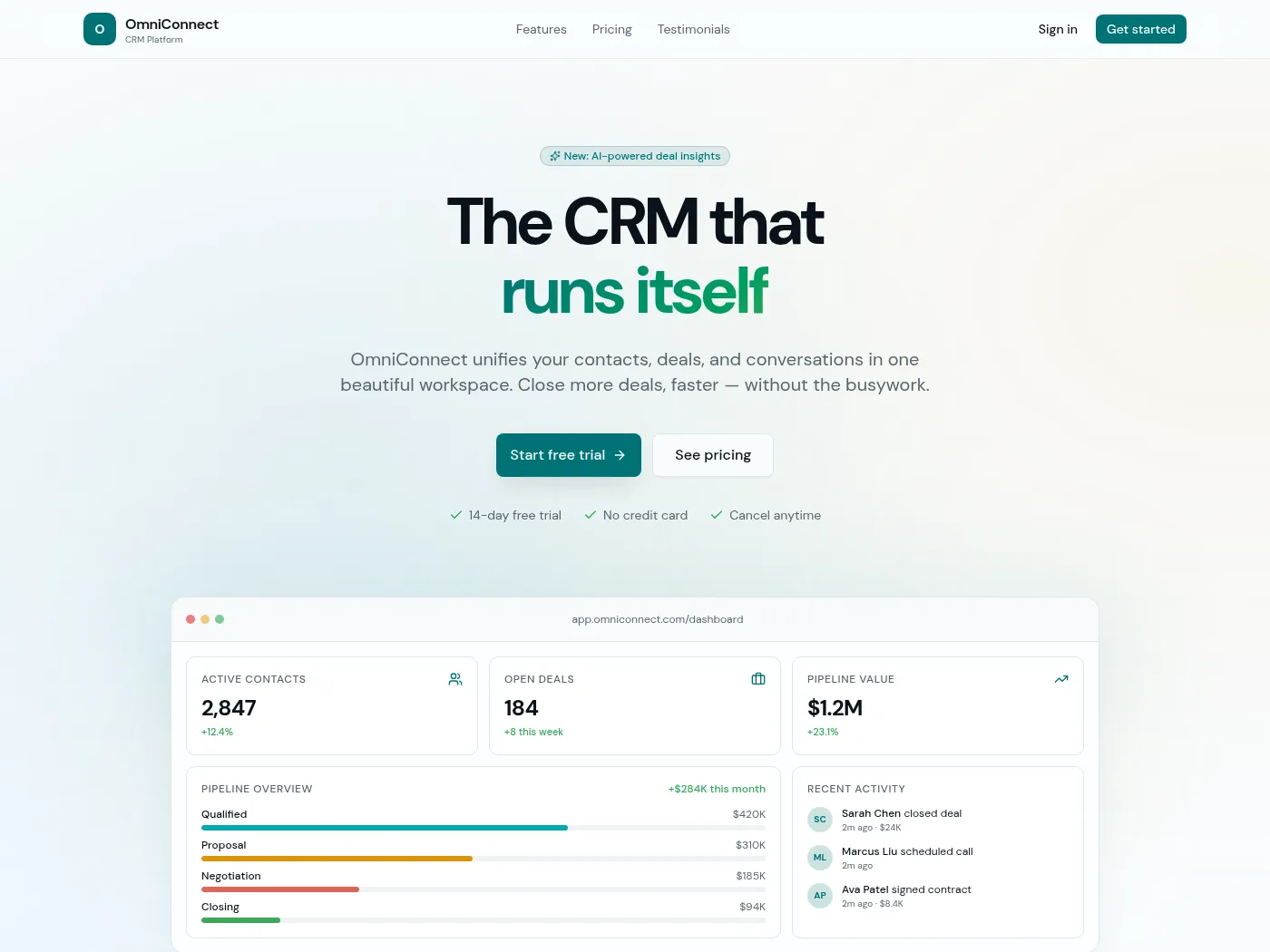 OmniConnect CRM