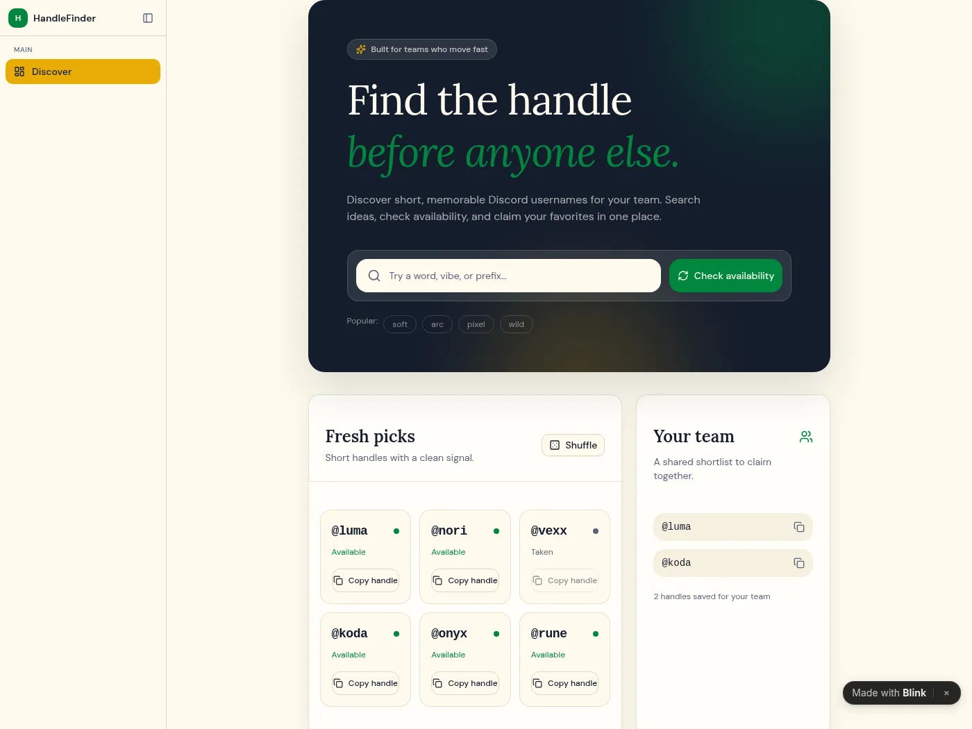 HandleFinder