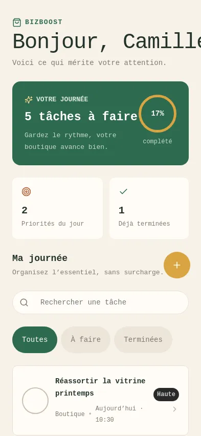 BizBoost App
