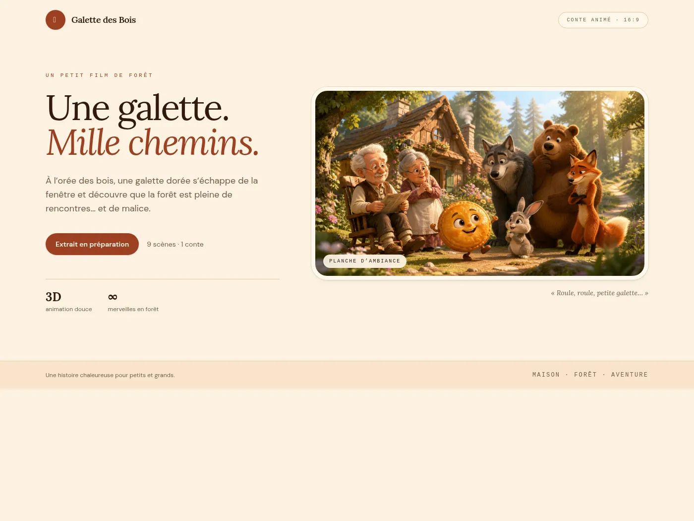 Galette des Bois
