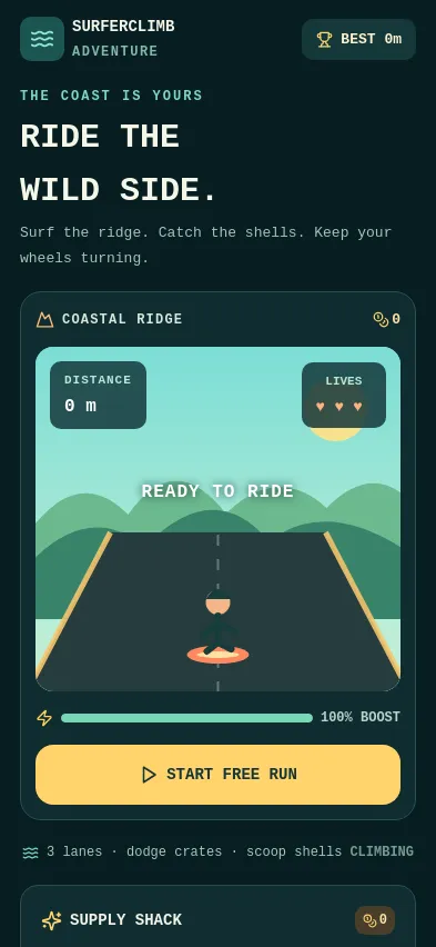 SurferClimb Adventure