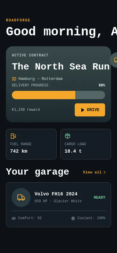 TruckSim Mobile