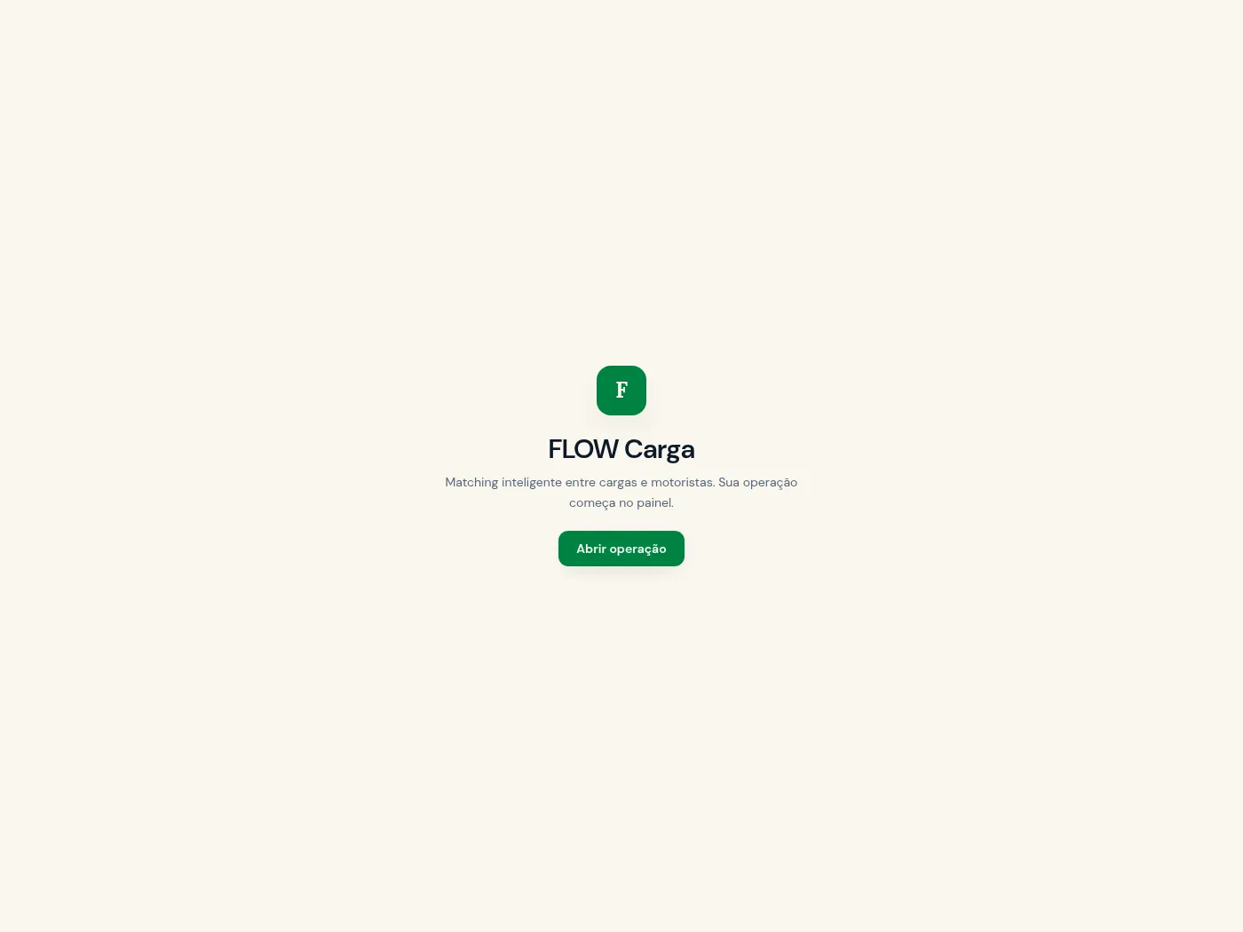 FlowCarga Automação Logística