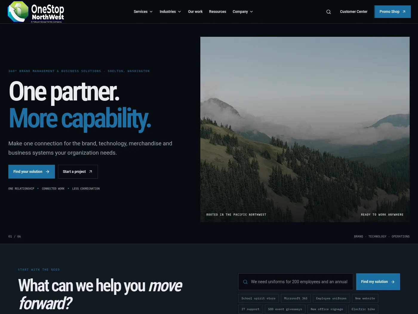 OneStop Northwest Site Reload