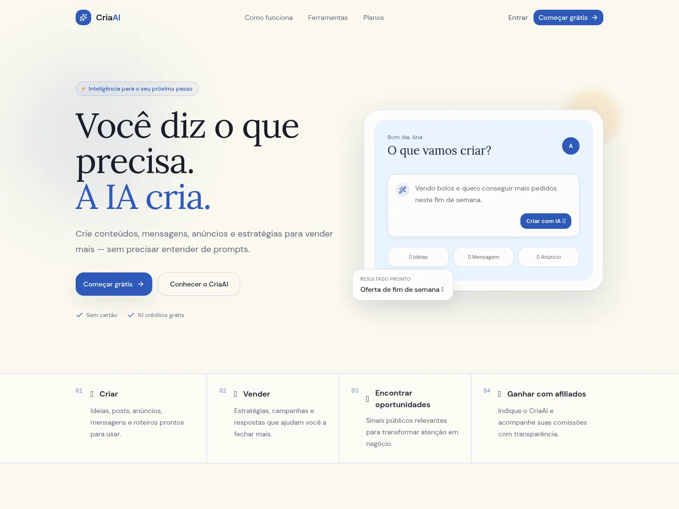 CriaAI Platform
