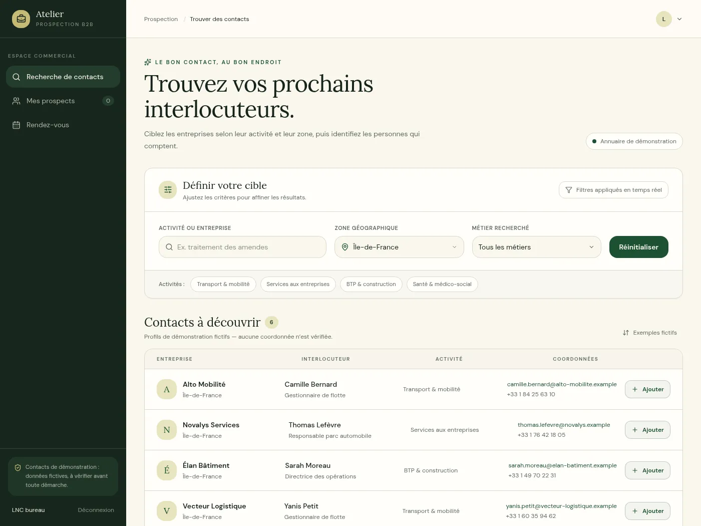 B2B Prospector Suite