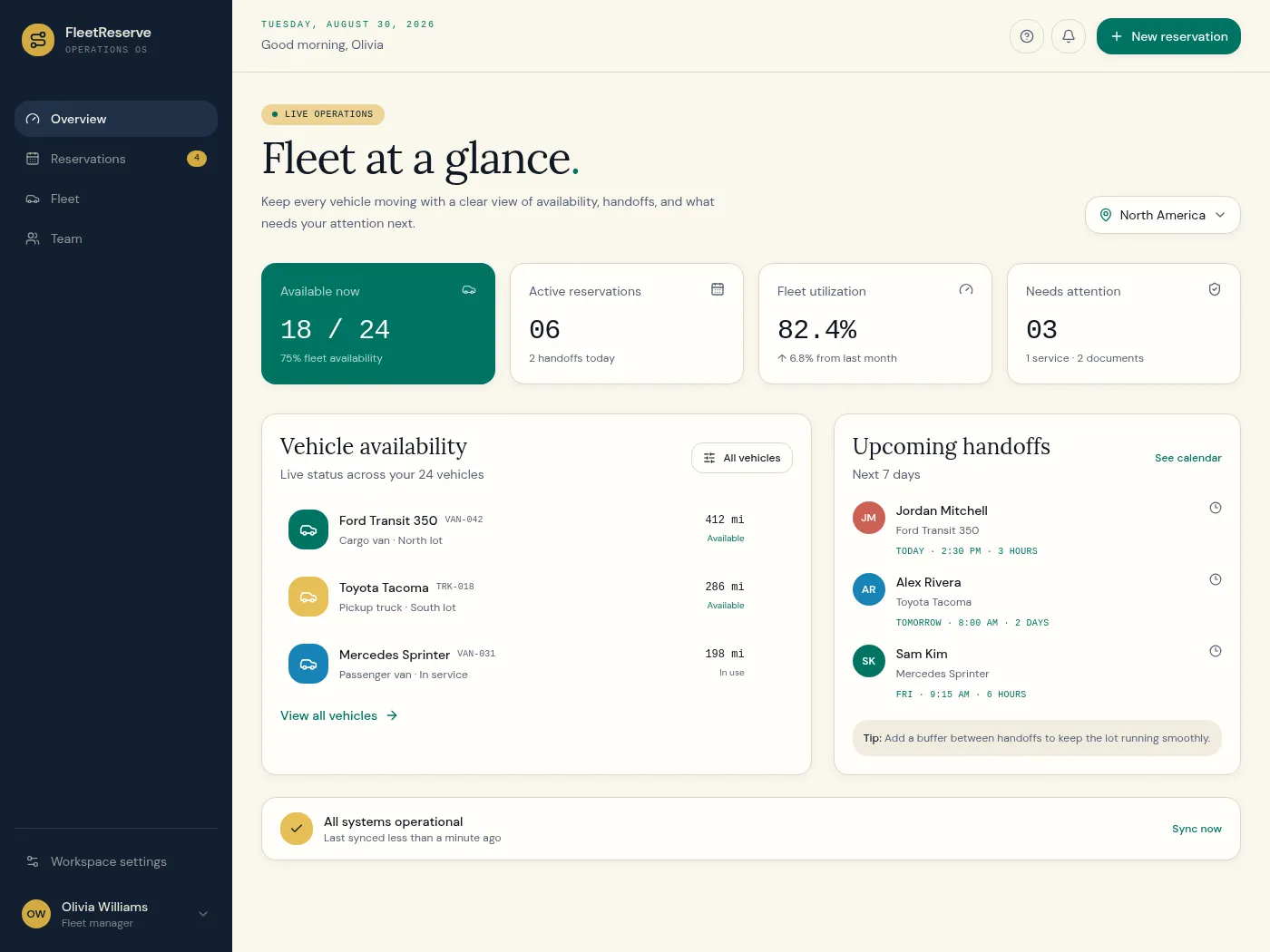 FleetReserve Pro