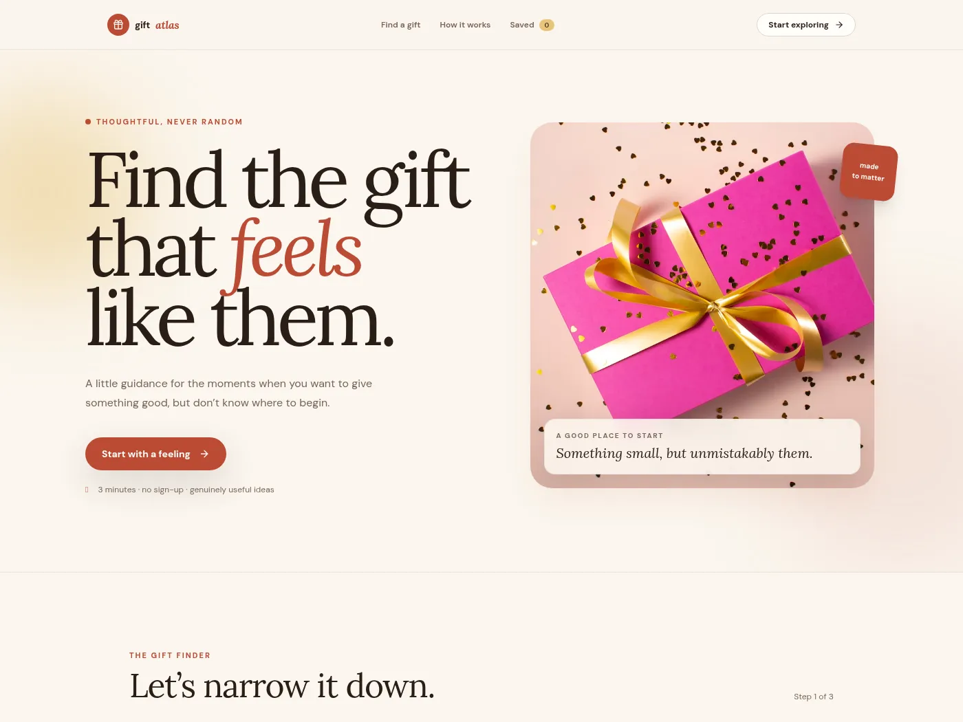 Gift Advisor Hub
