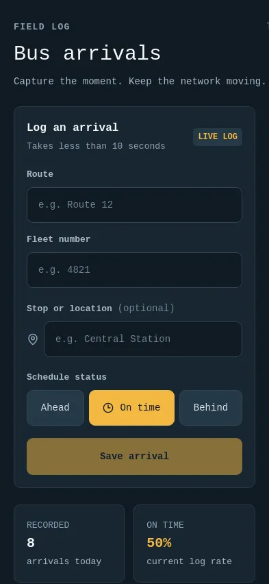 Bus Tracker Pro