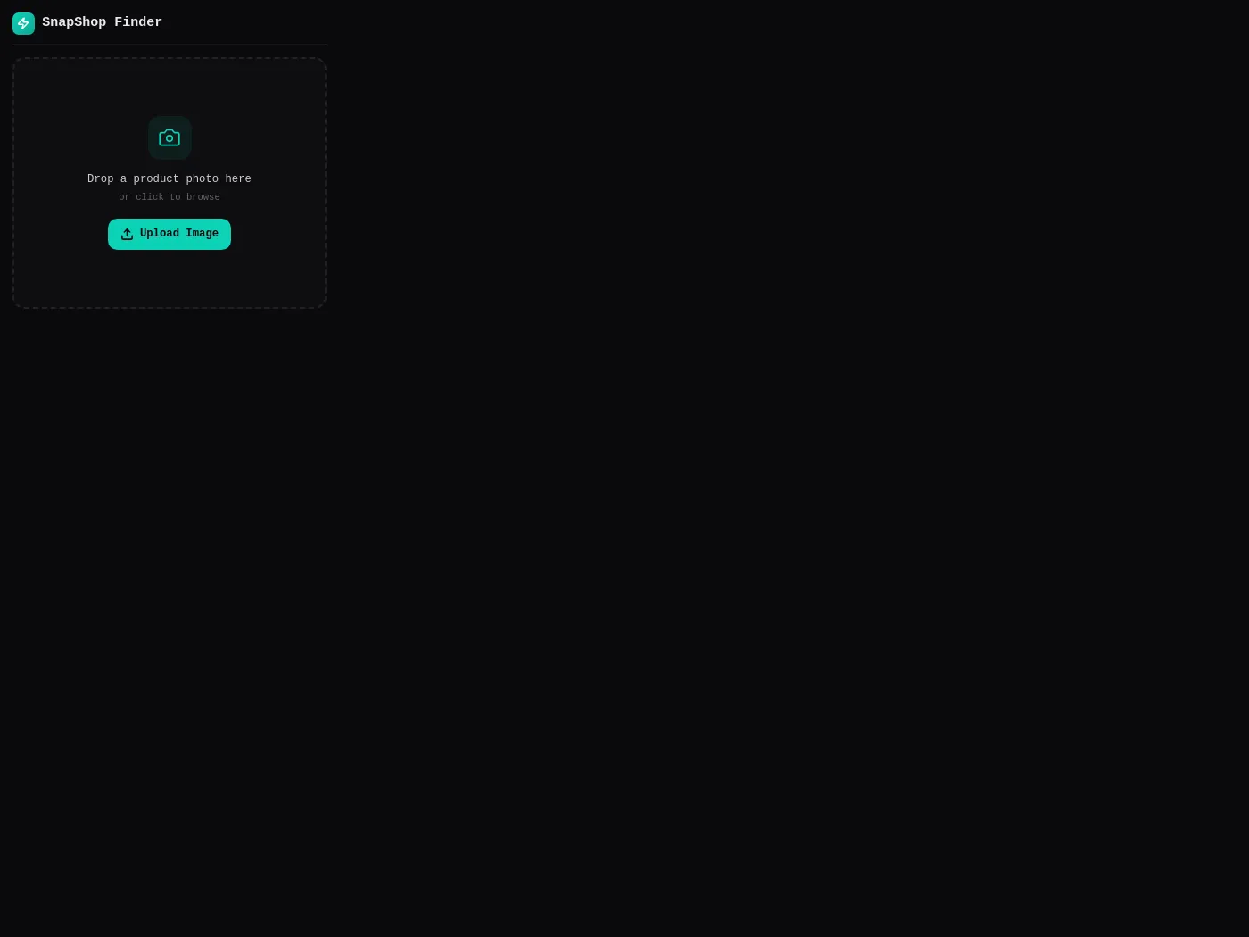 SnapShop Finder