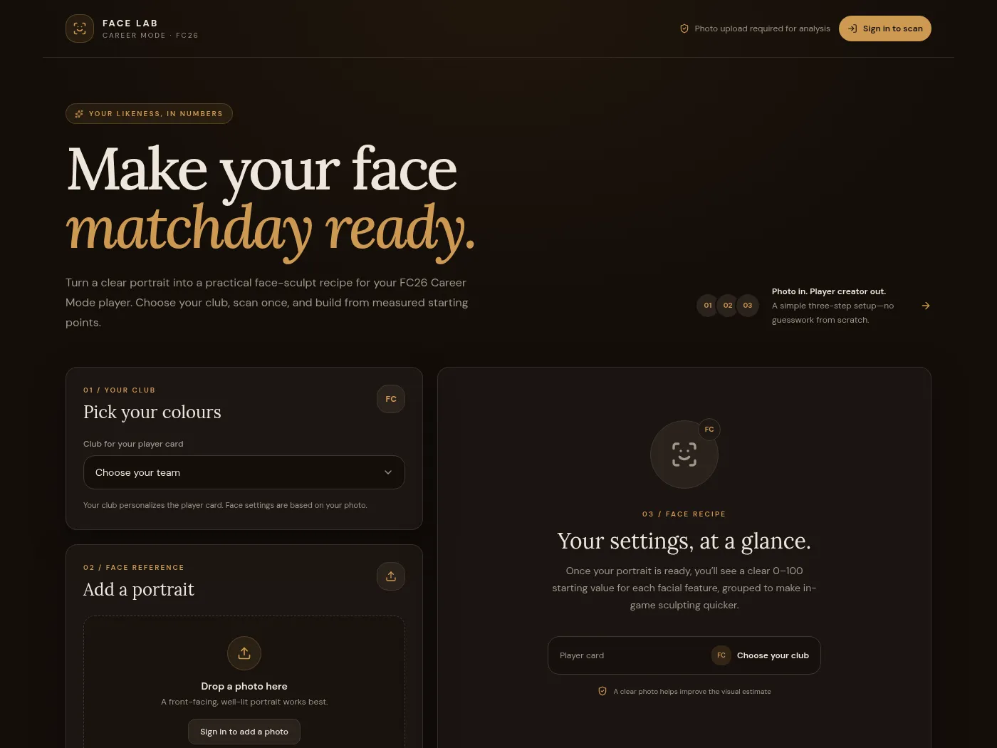 FC26 Face Generator