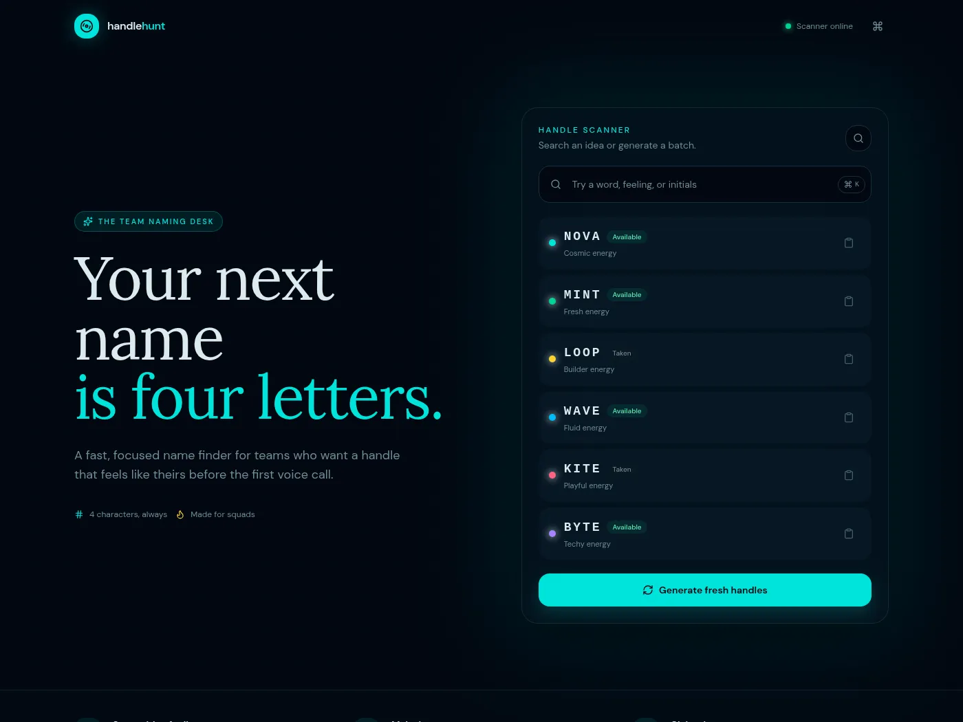 Discord Name Finder