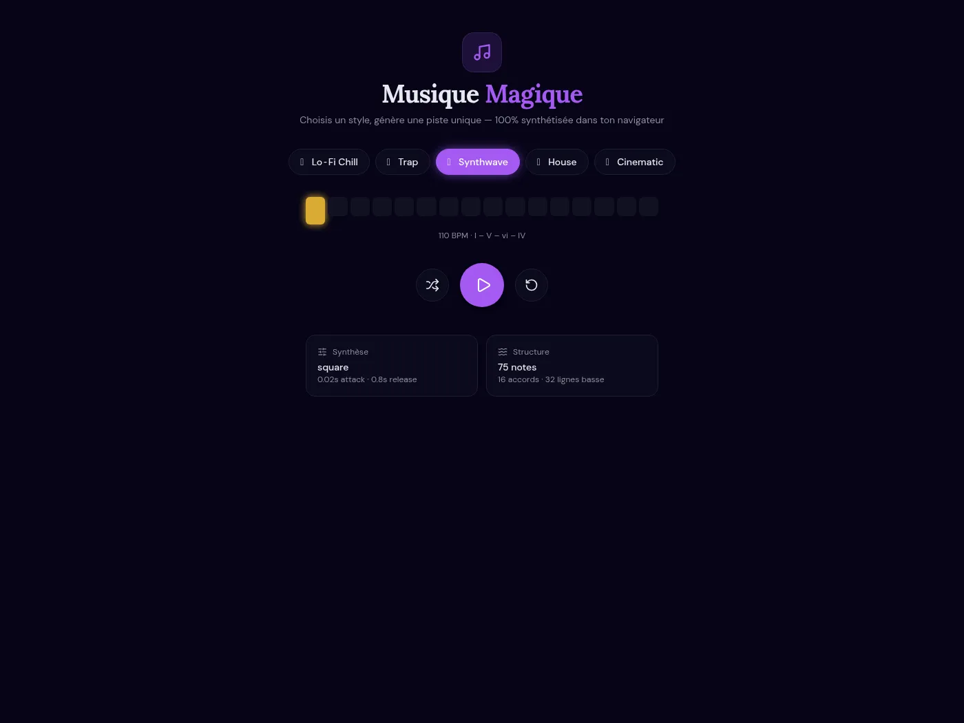 Musique Magique App