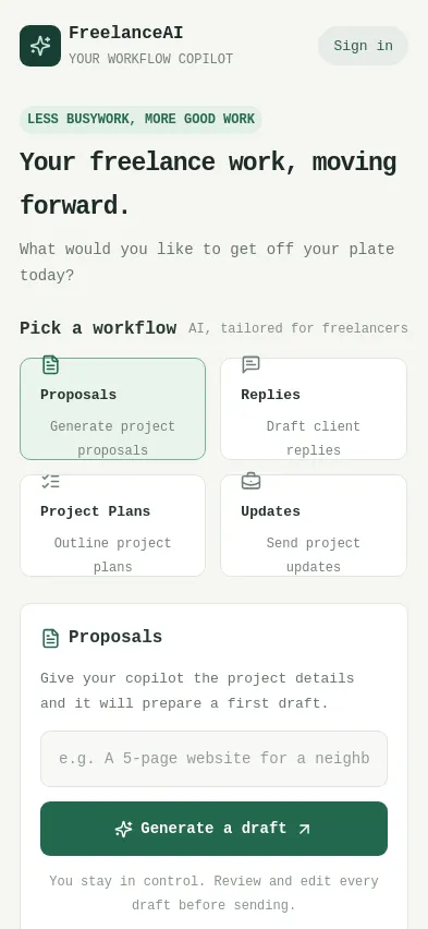 FreelanceAI Automator