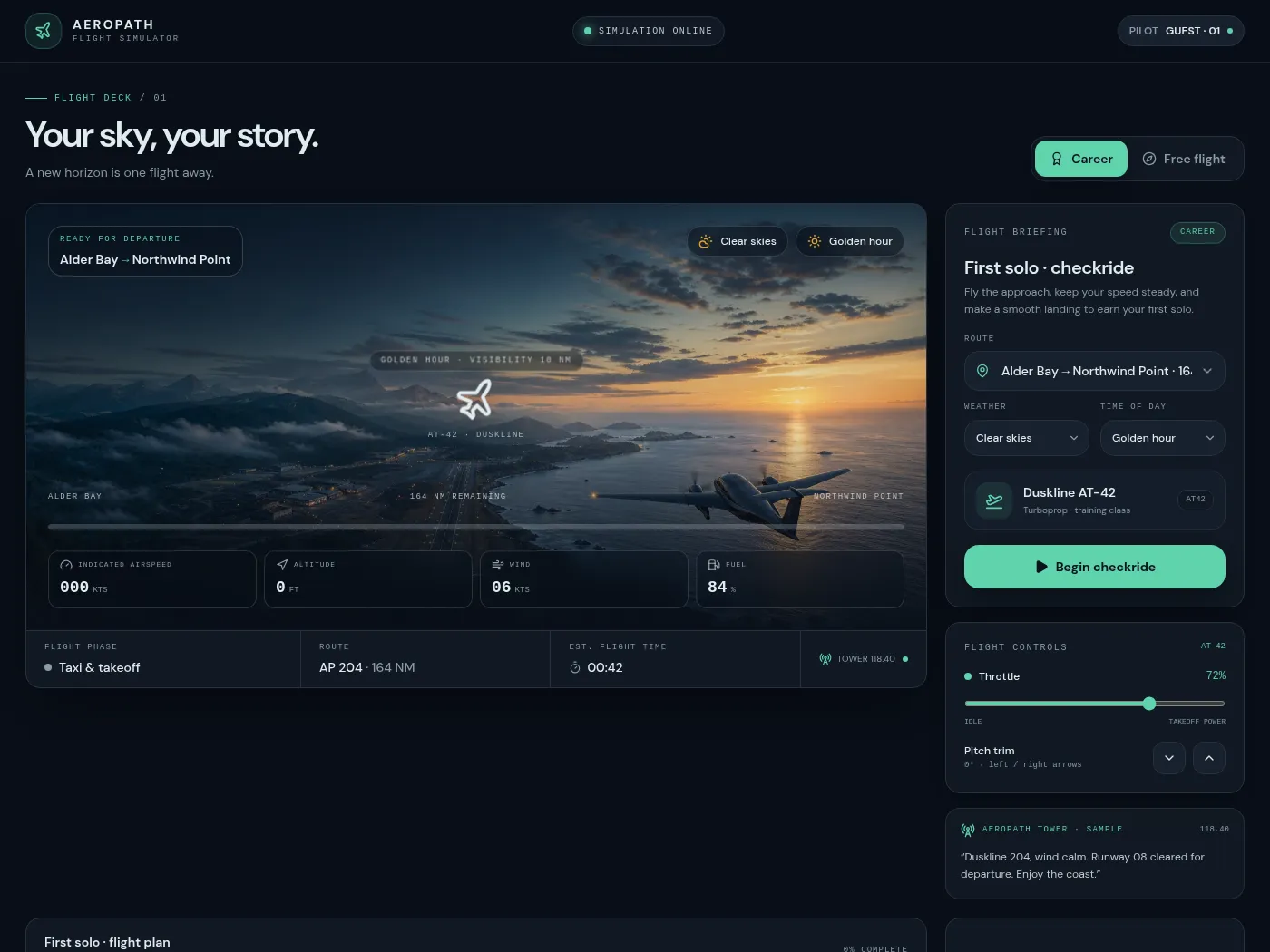 AeroPath Simulator