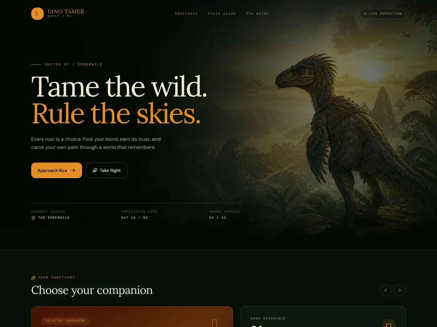 Dino Tamer Quest