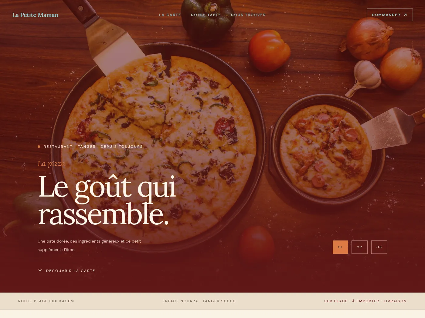 La Petite Maman Website