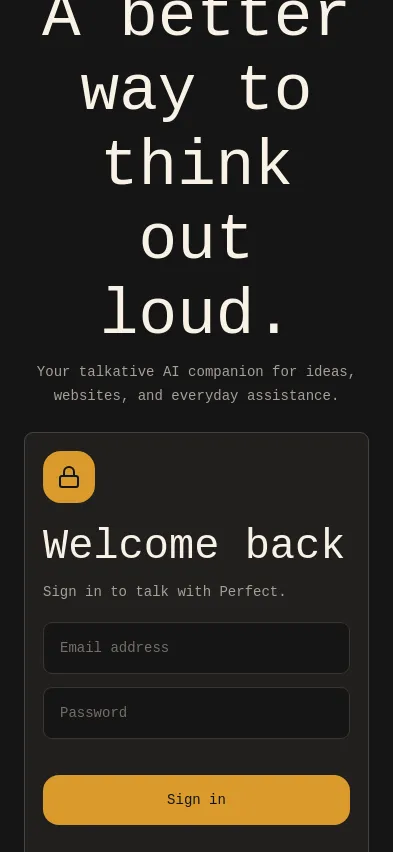 Perfect AI Assistant App