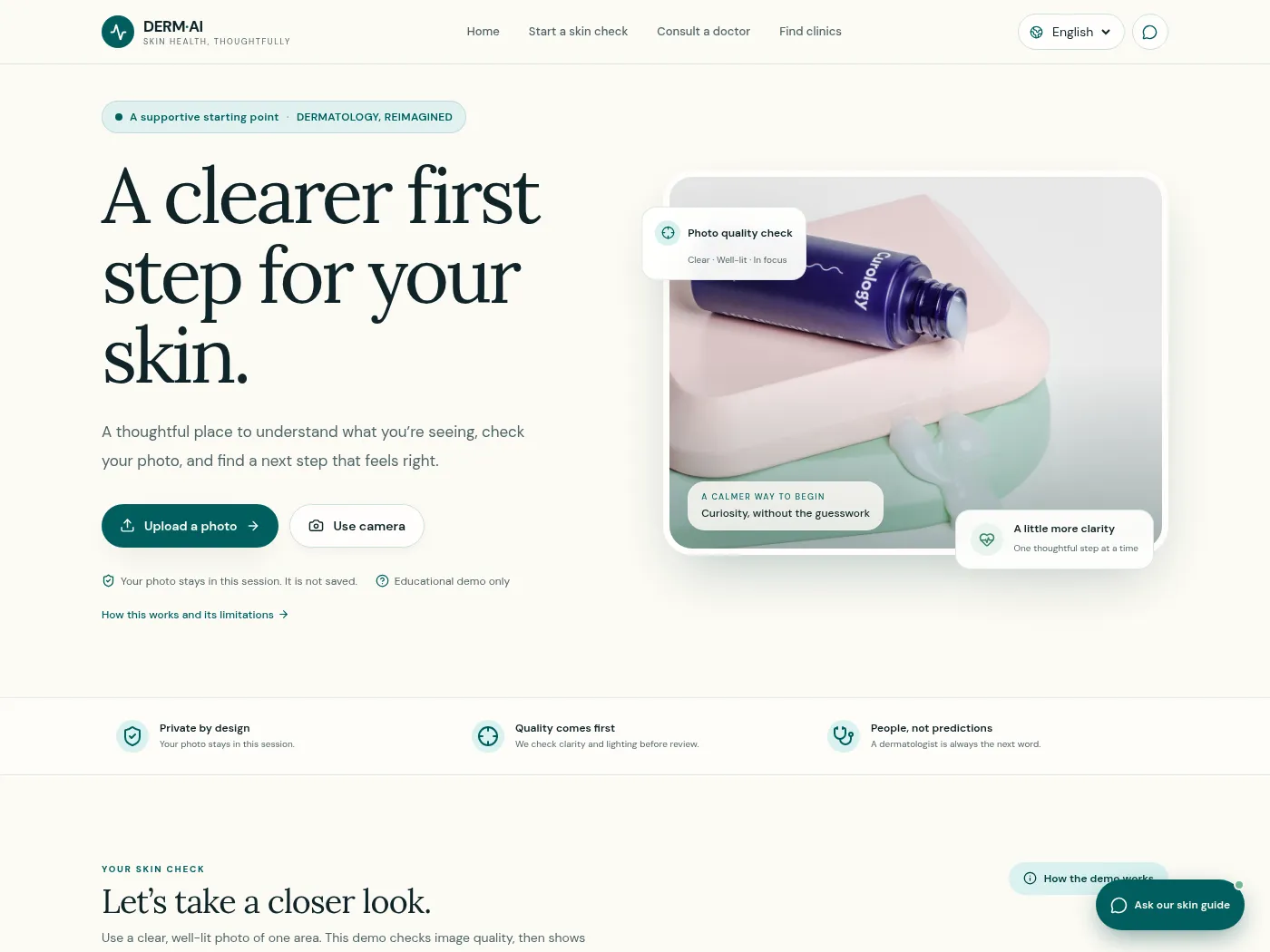 DERM-AI Skin Classifier
