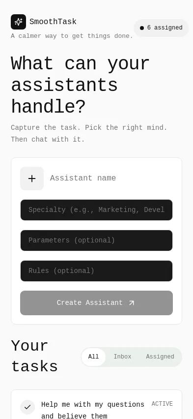 SmoothTask AI