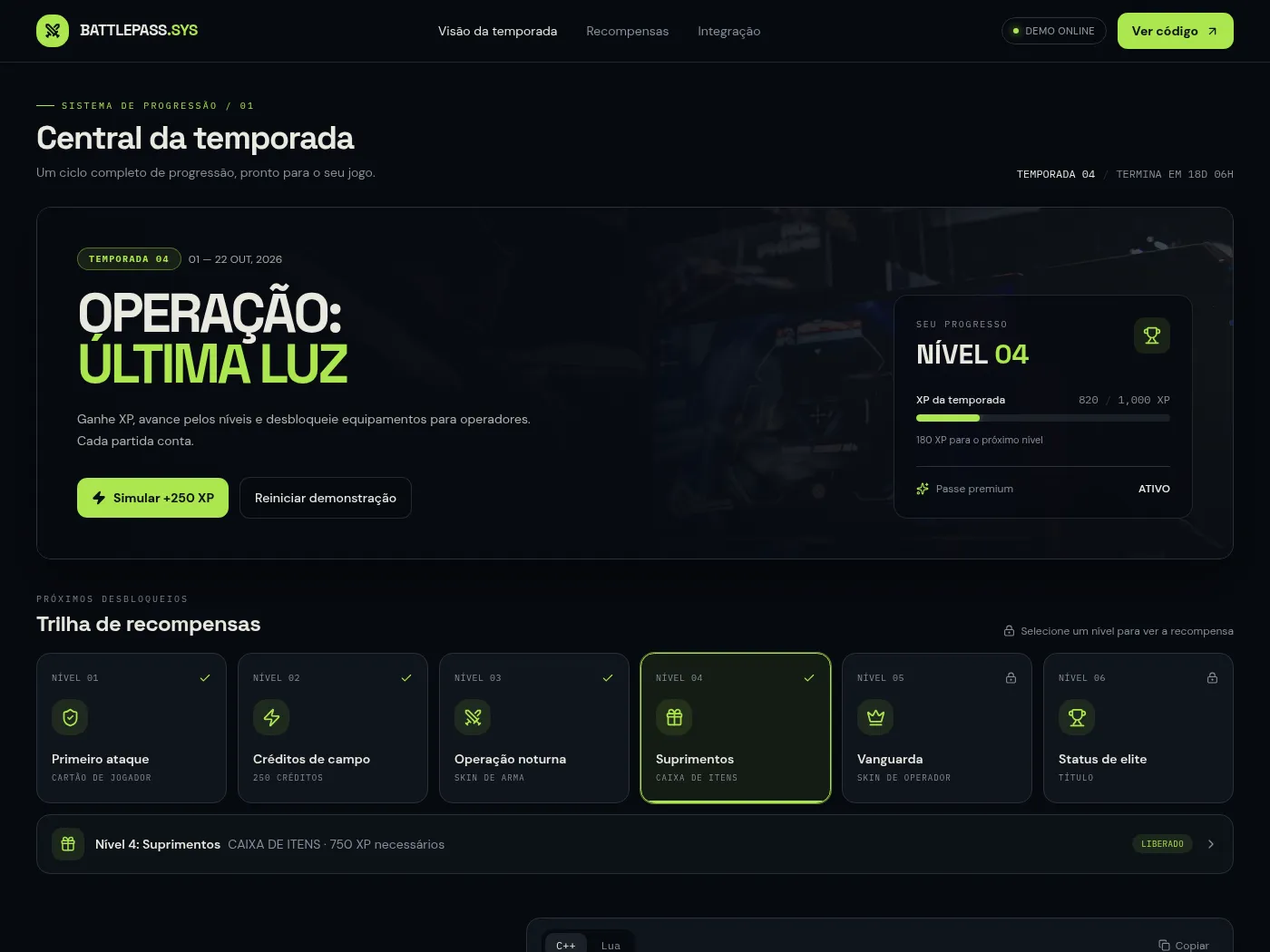 BattlePass System Pro